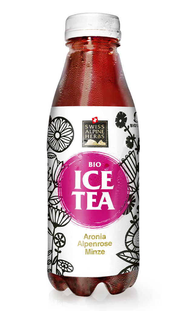 Bio Ice Tea Alpenrose 1l | SAH Alpenkräuter AG